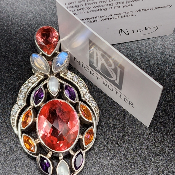 Nicky Butler | Jewelry | Nicky Butler New Watermelon Quartz Necklace ...